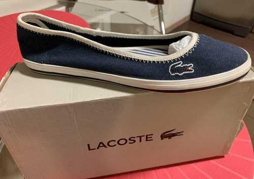 Балетки женские Lacoste, Франция