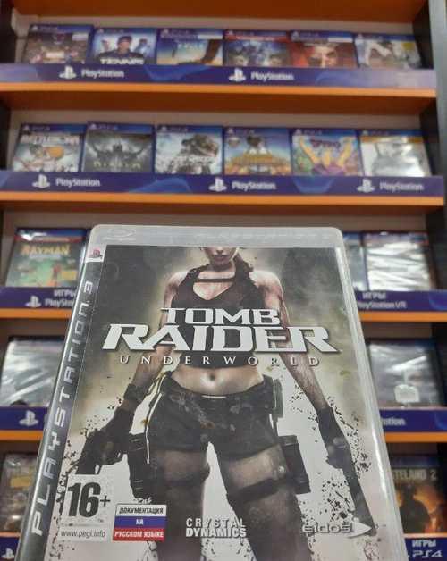 Tomb Raider Underworld (ReSale)(PS3, английская ве