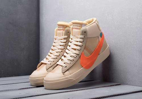 Кроссовки Nike x OFF-White Blazer Mid (12974)