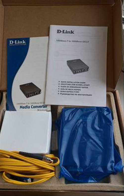 Медиаконвертер D-Link DMC-700SC