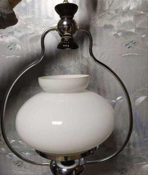 Лампа подвесная на кухню времен СССР