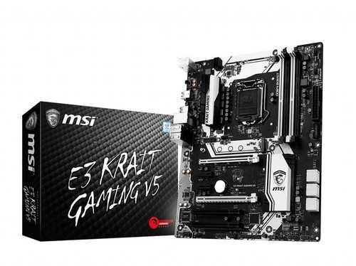 Материнская плата MSI E3 krait gaming V5