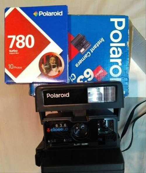 Фотоаппарат мгновен фотопечати Polaroid 636CloseUp