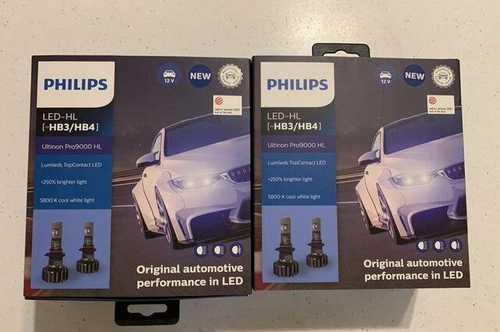 Светодиодные лампы Philips Ultinon Pro9000 LED