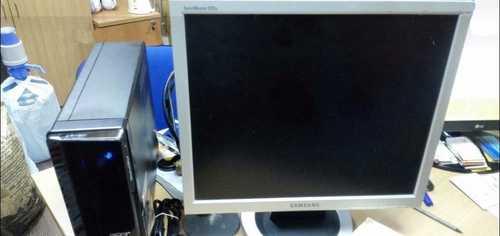 Компьютер -Core i5-2300 CPU up to 3.20GHz. 4е ядра