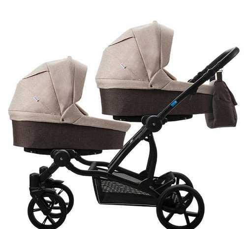 Коляска для двойни 2 в 1 AroTeam Twinat Duo
