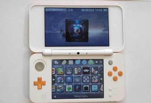 New Nintendo 2DS XL прошитая + 32 Гб micro sd + 27