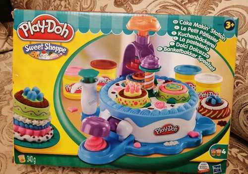 Праздничный торт play doh детский мир