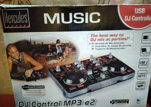 Контроллер. Hercules. DJ control mp3 e2
