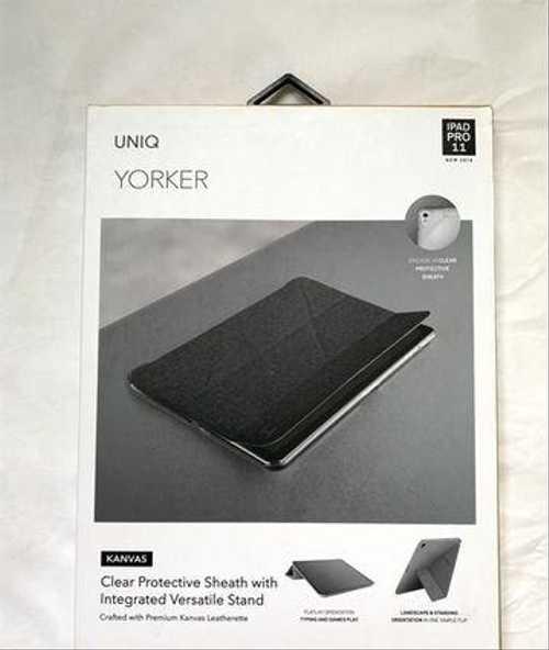 Чехол uniq yorker iPad pro 11 black