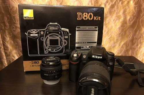 Фотоаппарат Nikon d80 kit