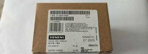 Siemens 6ES7131-4BD01-0AA0 5 штук