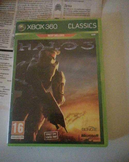 Игра на xdox 360 Halo 3