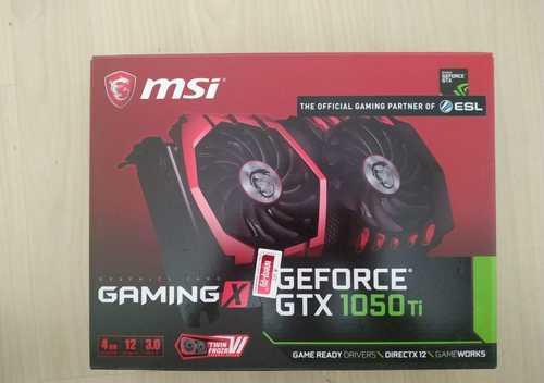 Видеокарта MSI Geforce gtx 1050ti