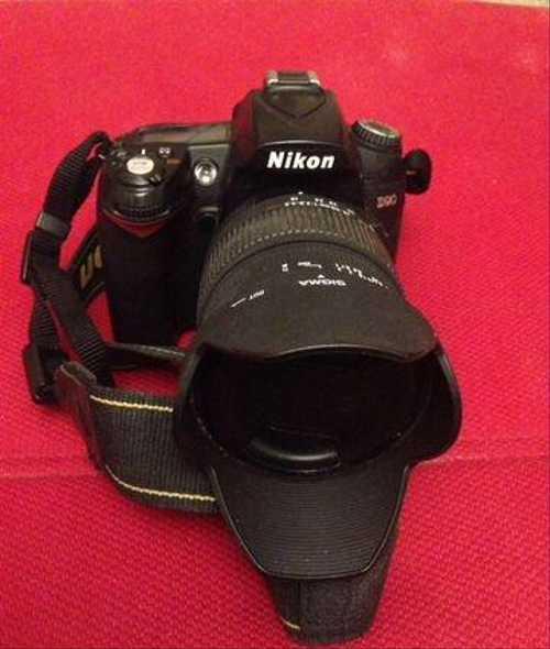 Nikon d90 с оптикой и светом