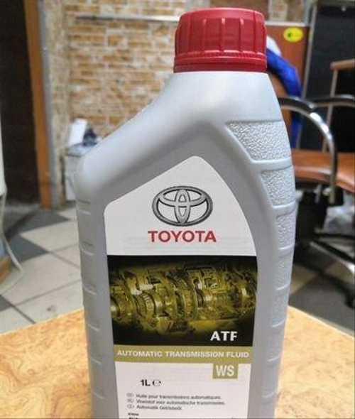 Масло в тойота эстима. Toyota ATF WS. Toyota ATF WS зеленая канистра. Mobil ATF WS. Toyota ATF WS зеленая банка.