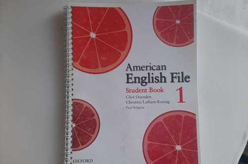 Комплект American English File 1