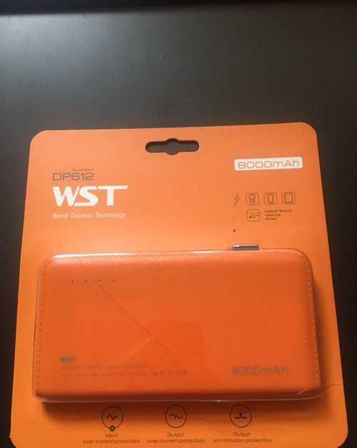 Power Bank (пауэр банк) WST DP612 8000mAh