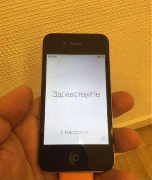 Смартфон iPhone 4 8Gb black