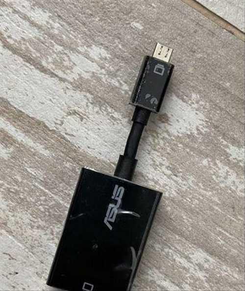Адаптер mini-VGA на VGA для asus