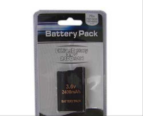 Аккумулятор для PSP 2000/3000 Battery Pack 2400 mA