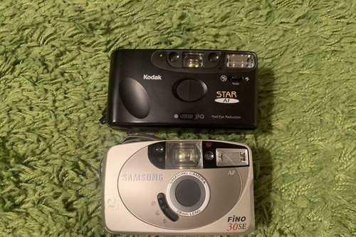 Плёночный фотоаппарат Samsung fino 30, Kodak Star