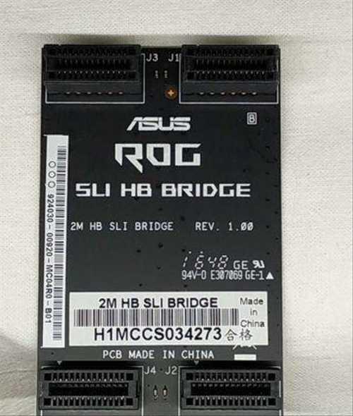 SLI bridge (мостик)