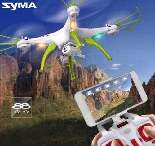 Радиоуправляемый квадрокоптер Syma X5HW Wi-Fi FPV