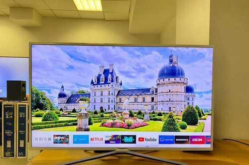 Белый UltraSlim Samsung 49” SmartTV wifi Miracast