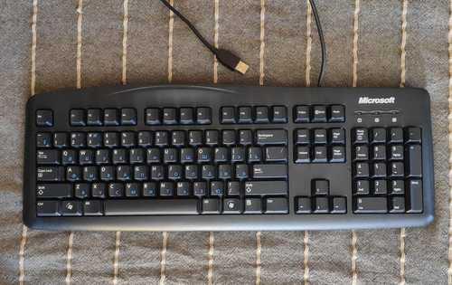 Клавиатура Microsoft Wired Keyboard 200 Black USB