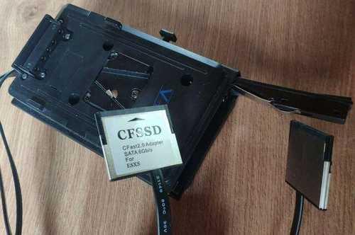 Cf ssd адаптер для камер blackmagic с v-mount