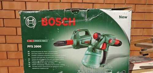 Краскопульт bosch pfs 2000