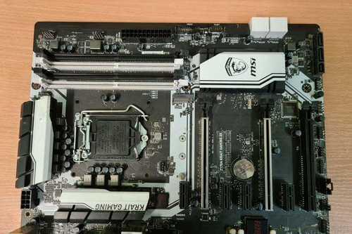 1151 MSI Z170A Krait Gaming 3X / PCI - 7шт + M.2