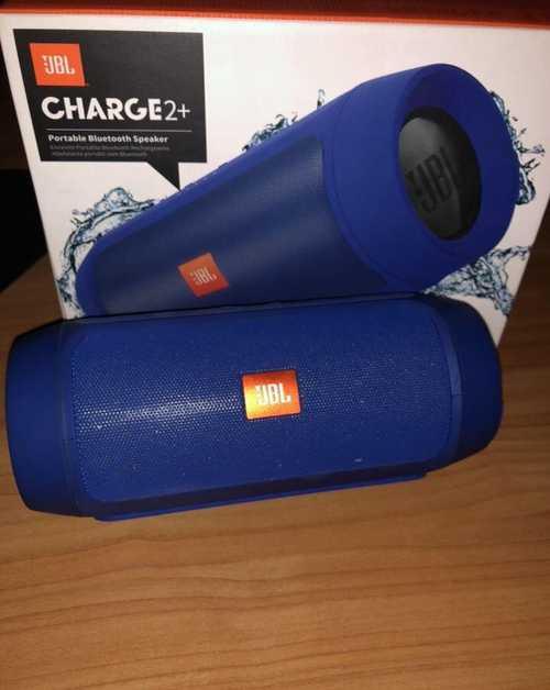 Колонка портативная JBL charge 2+ blue