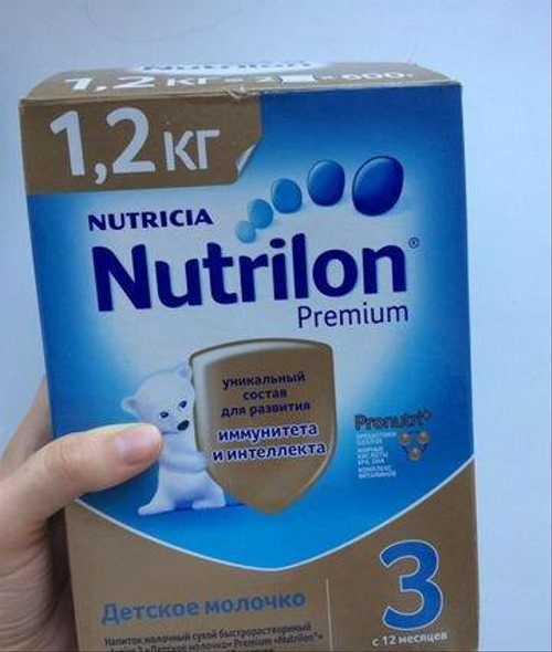 Смесь детское молочко nutrilon