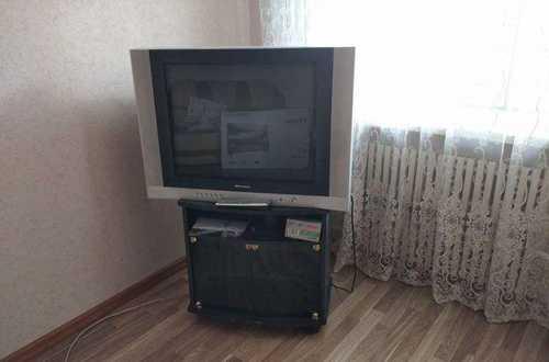 Телевизор shivaki 32" с тумбой
