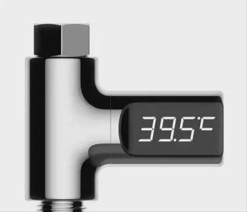 Светодиодный цифровой термометр для душа