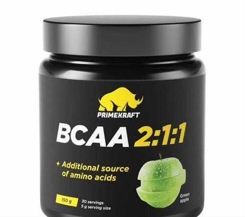 Аминокислоты Prime Kraft bcaa 2:1:1 150 г green