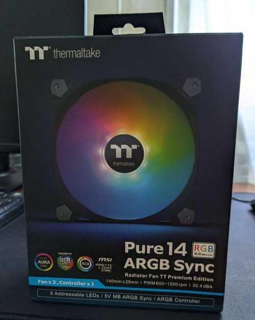 Thermaltake Pure 14 argb Sync Radiator Fan TT Prem