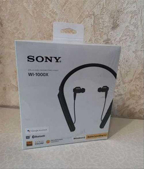 Новые на горантии наушники sony WI 1000X