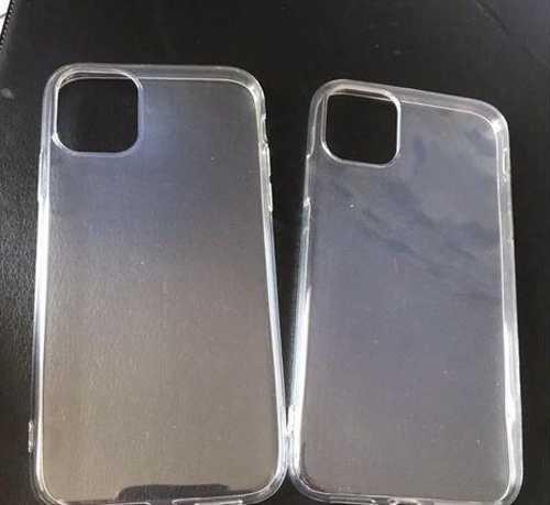 Чехол накладка силикон прозрачный для Apple iPhone
