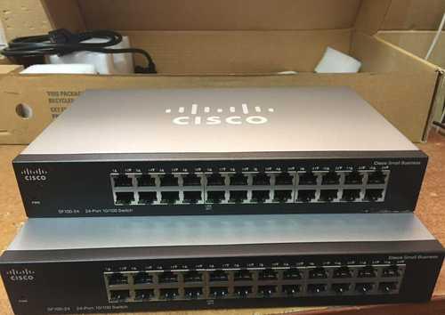 Коммутатор Cisco SB SF100-24-EU