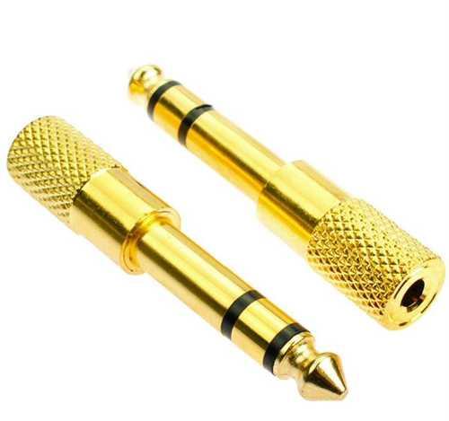 Переходник 3.5mm на 6.5mm Stereo Jack для наушнико