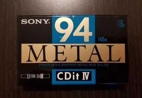 Sony CDit IV 94 аудиокассета новая