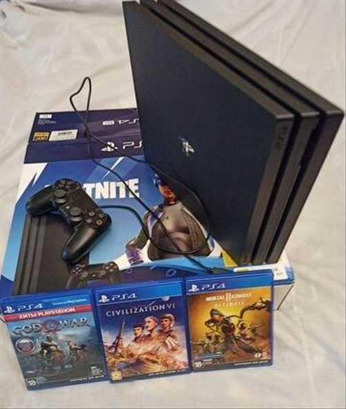 Sony playstation 4 pro 1tb (CUH-7108B) Москва | Игровые приставки, игры ...