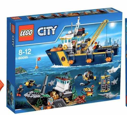 Lego City 60095 Корабль исследователей морских глу