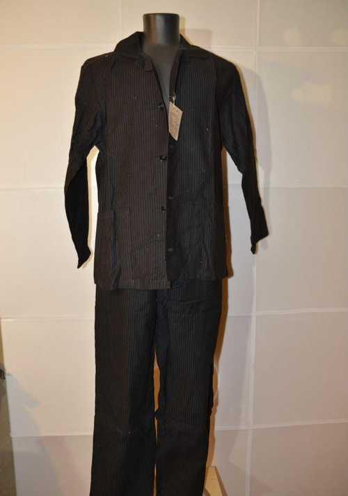 Пижама СССР черная хлопок