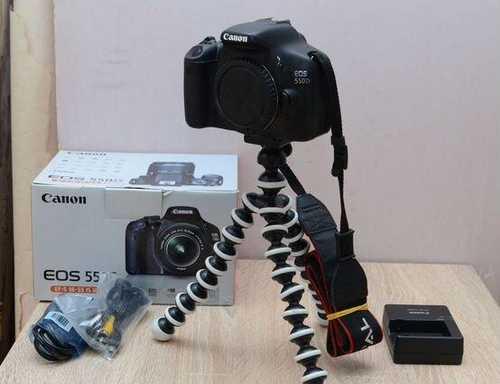 Canon 550D Body штатив \ коробка\ отличное сост