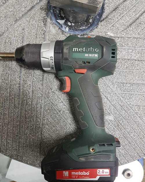 Бесщёточный шуруповерт Metabo bs 18 lt bl
