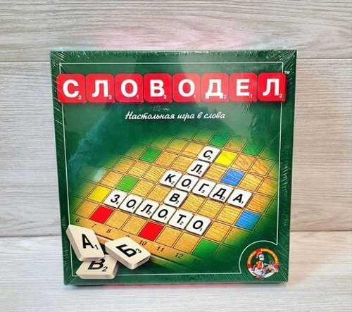 Игра настольная в слова Скраббл Скрабл Словодел